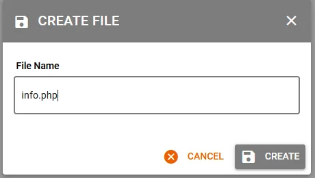 DreamIT Host - How to Create a PHP Info File in DirectAdmin