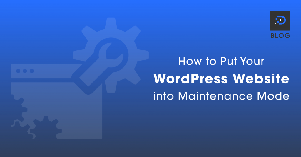 Enable Maintenance Mode in WordPress | DreamIT Host