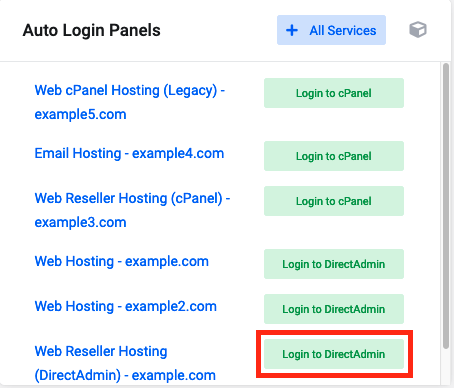 How to Log in to Your Reseller Account (DirectAdmin) - DreamIT Host