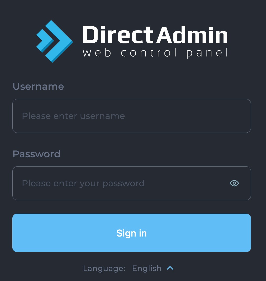 How to Log in to Your Reseller Account (DirectAdmin) - DreamIT Host